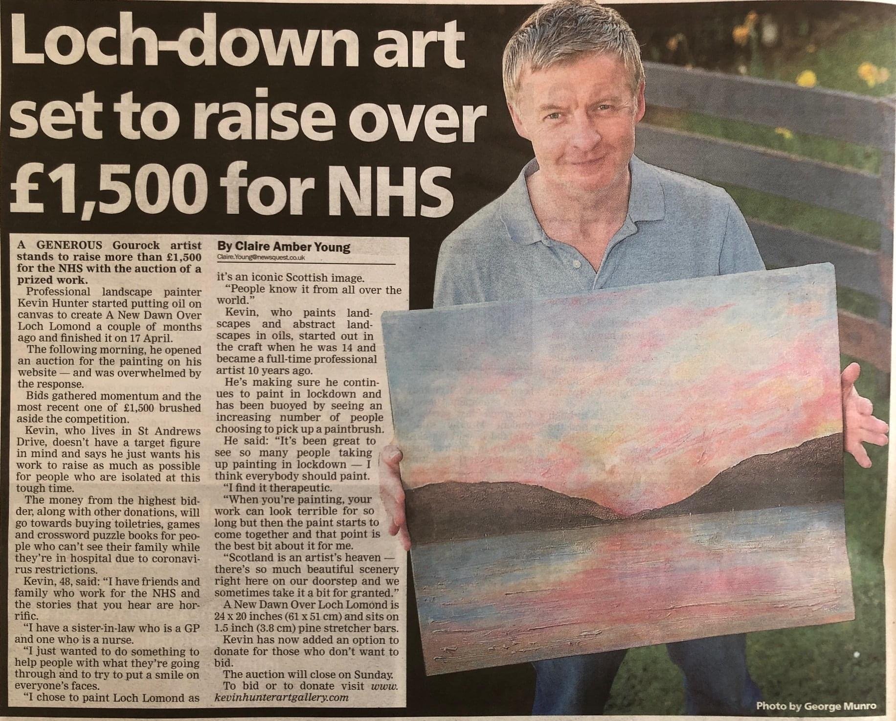 Supporting Small Scotland: No. 3: Kevin Hunter, Scottish Artist - WeeBox